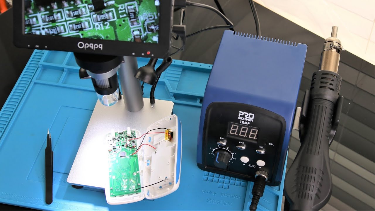 Surface Mount Components With The PROSTORMER Rework Station - YouTube