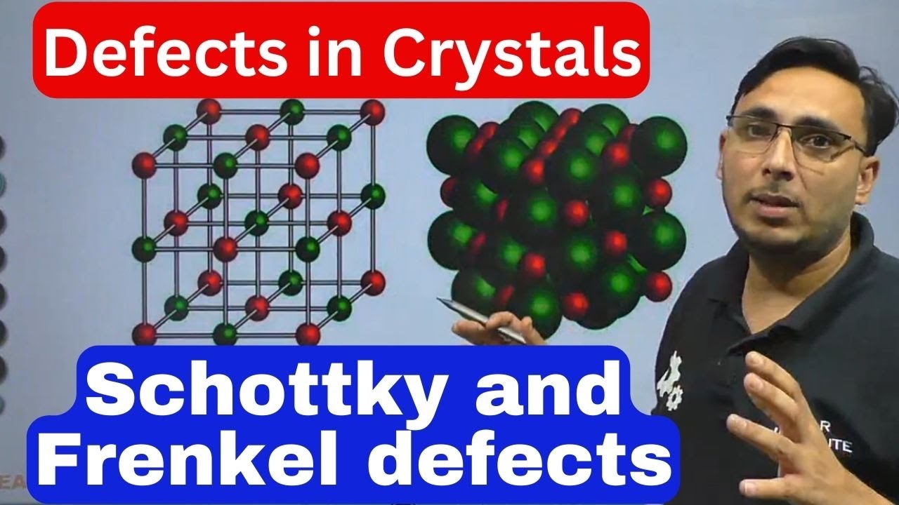 Schottky and Frenkel defects in Hindi - YouTube