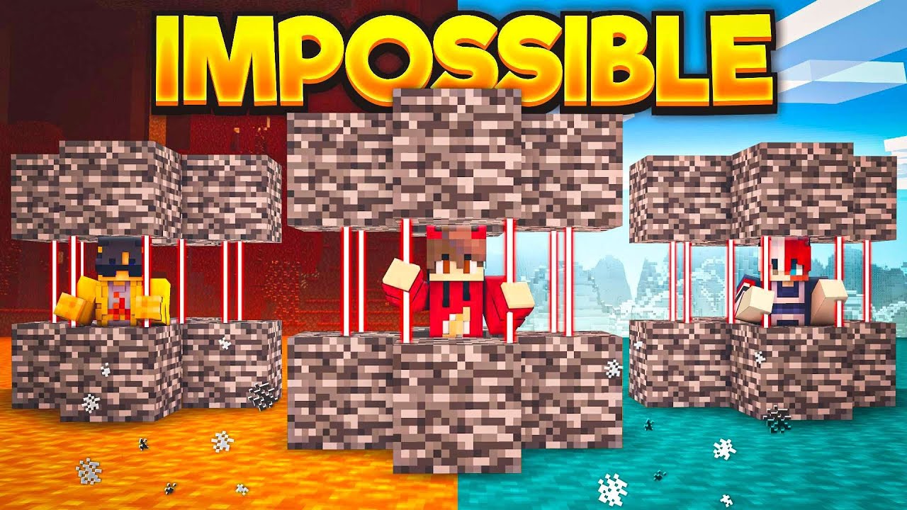 We Got TRAPPED in 'IMPOSSIBLE PRISON' on this Minecraft Server! ft. @Shivang02 - YouTube