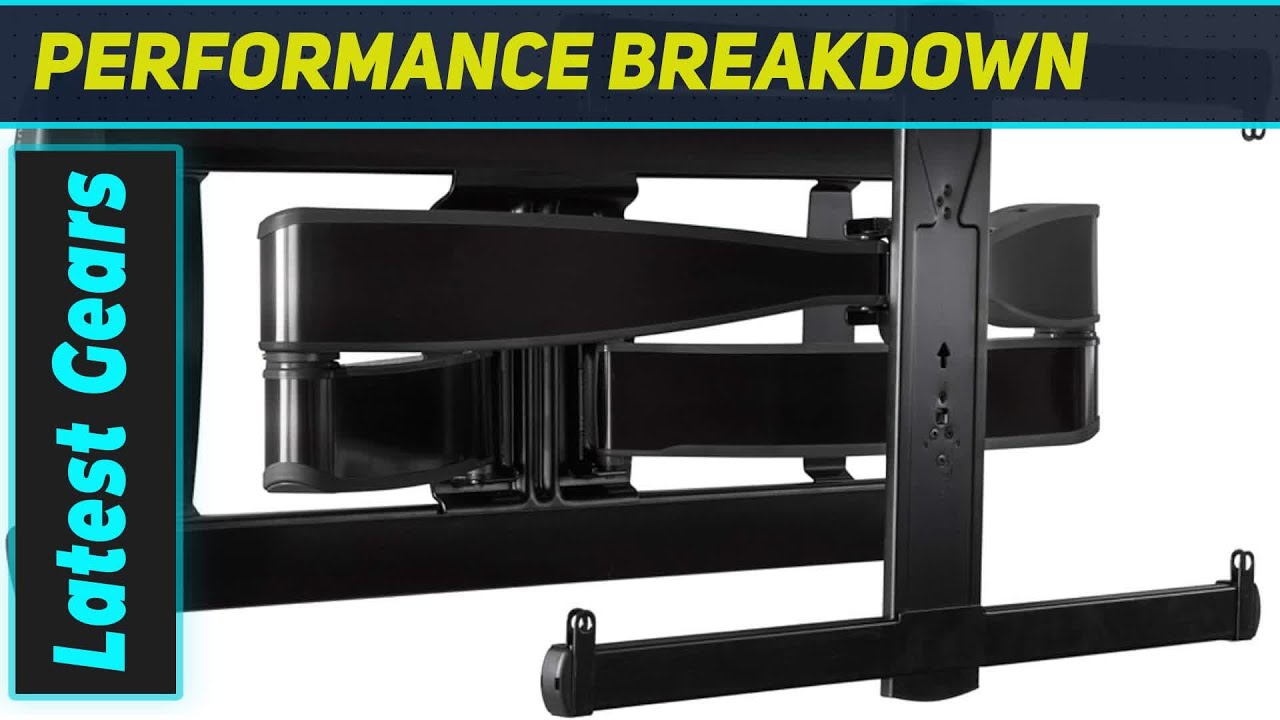 Best TV Mount for Big Screens? Sanus VLF728 (B2) Test - YouTube