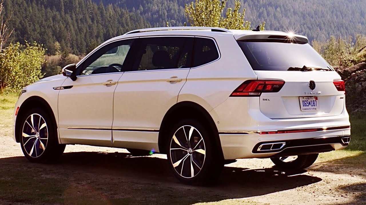 NEW Volkswagen Tiguan 2022 - DRIVING, exterior & interior - YouTube