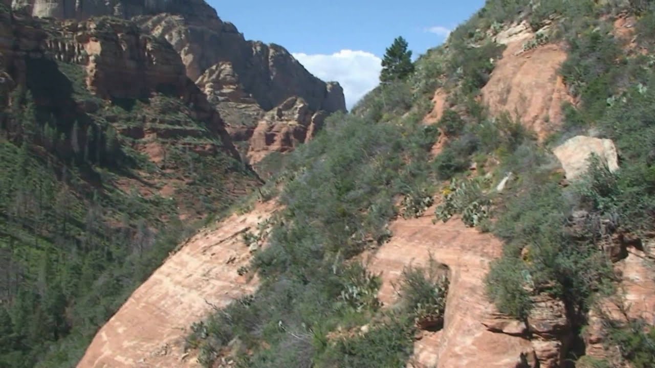 Sedona, Az Sterling Pass Vultee Arch Trail - YouTube