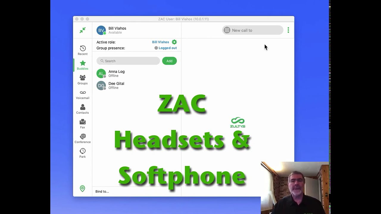 ZAC Headsets and Softphone - YouTube