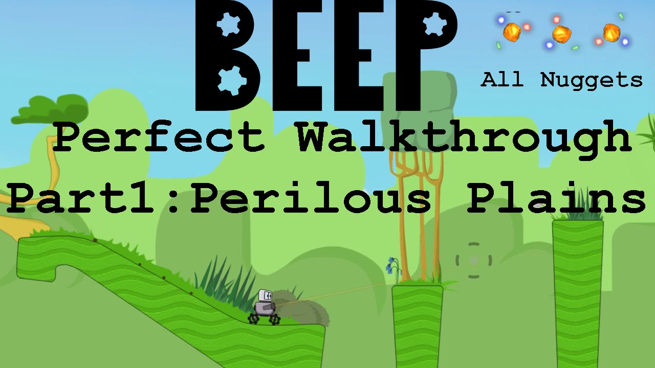 BEEP PC/Steam Walkthrough Part 1 Perilous Plains (Levels 1-4) - YouTube