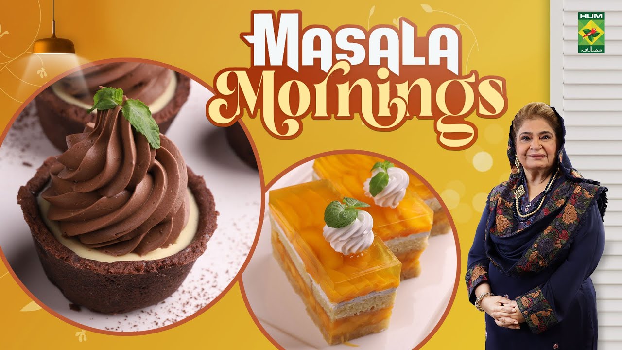 FRESH MANGO PASTRIES & CHOCOLATE CHEESE TART Recipes | Masala Mornings ...