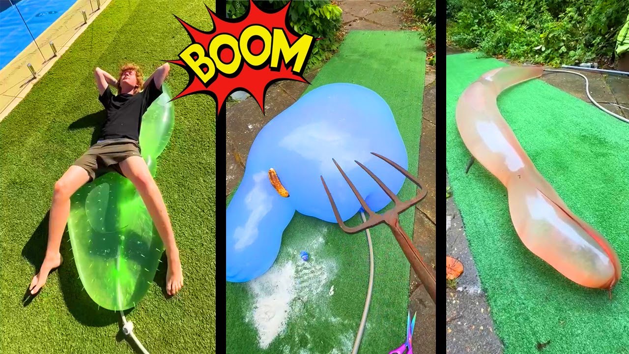 Inflating Toys to the MAX — Then BOOM! - YouTube