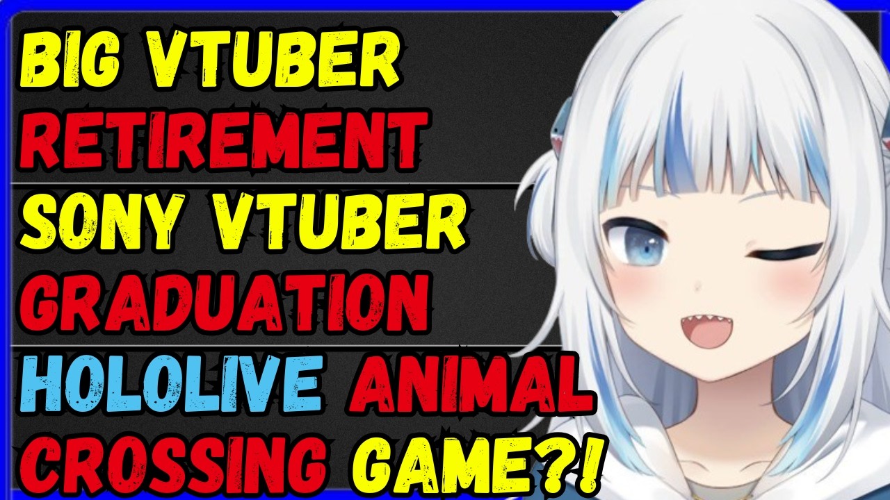 BIG Vtuber Retirement, Ironmouse big performance, Sony Vtuber GRADUATES ...