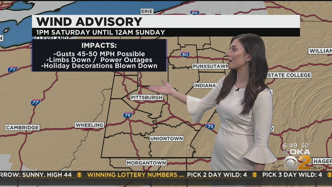 KDKA-TV Morning Forecast (12/11) - YouTube