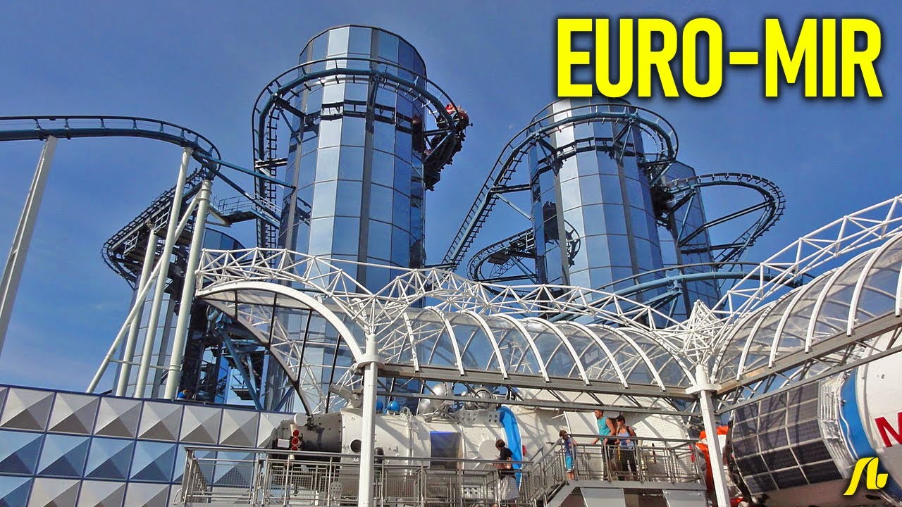EURO MIR Roller Coaster POV - Europa Park - YouTube