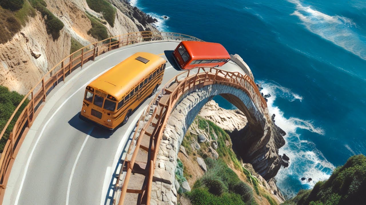 The 10 Most Craziest Roads In The World - YouTube