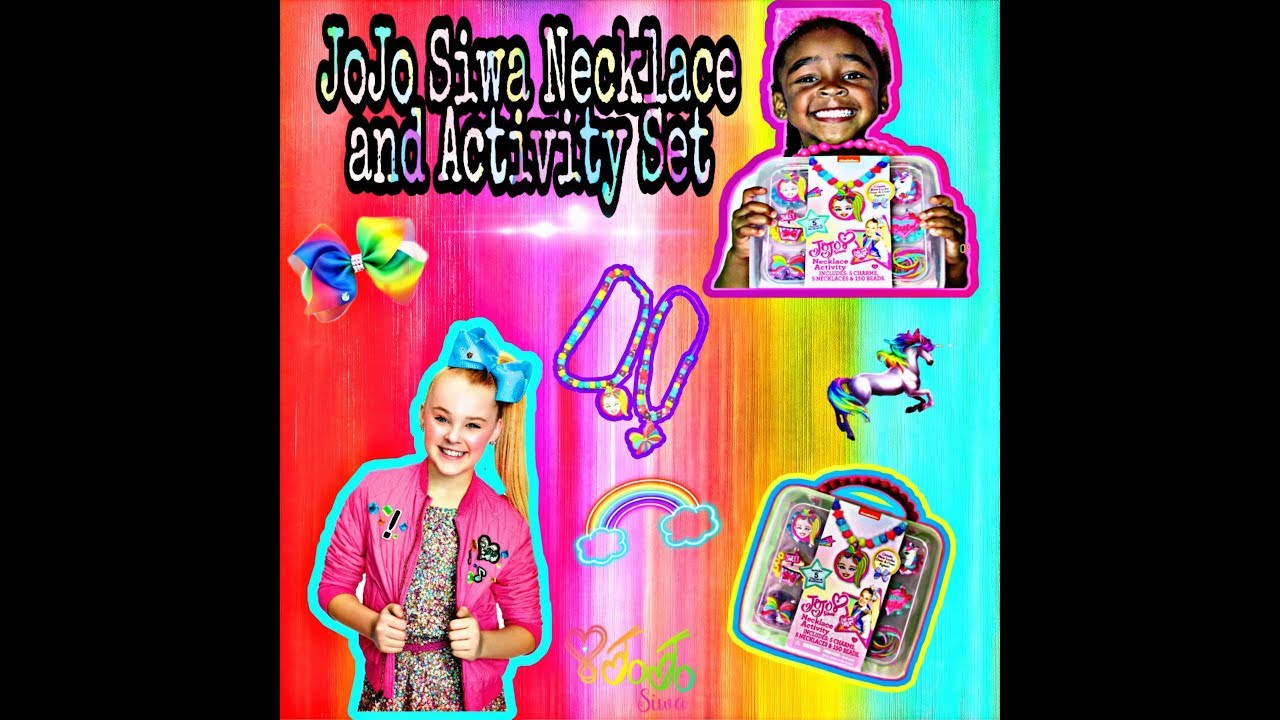 JoJo Siwa Necklace and Activity Set | JoJo Siwa | Unboxing | Instagram ...