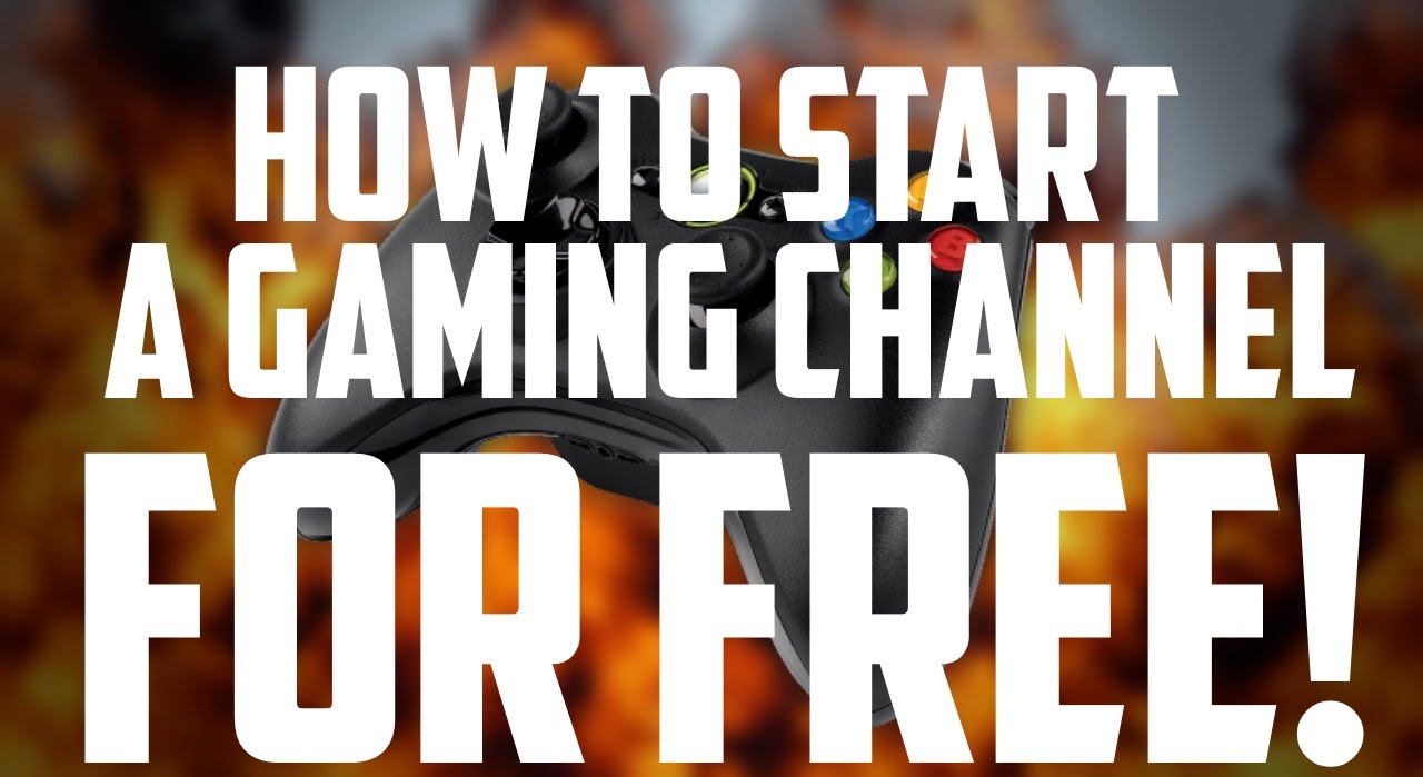 HOW TO MAKE A GAMING CHANNEL FOR FREE! (MAC & PC) • 10K Views Special ...