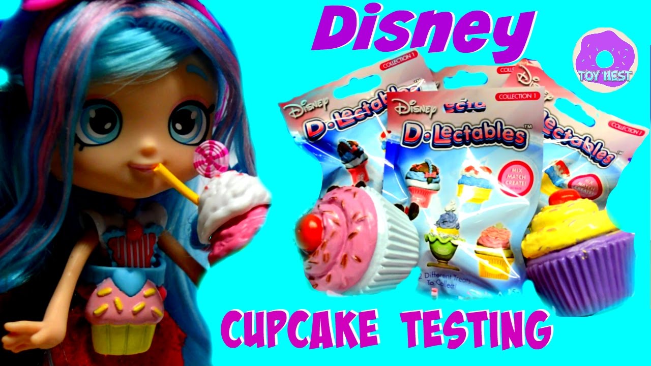 Disney Cupcake Surprise Princess Blind Bag Dlectables Toy with Shopkins ...