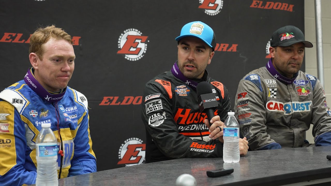 Podium Finishers Press Conference: 2024 High Limit Racing Joker's ...