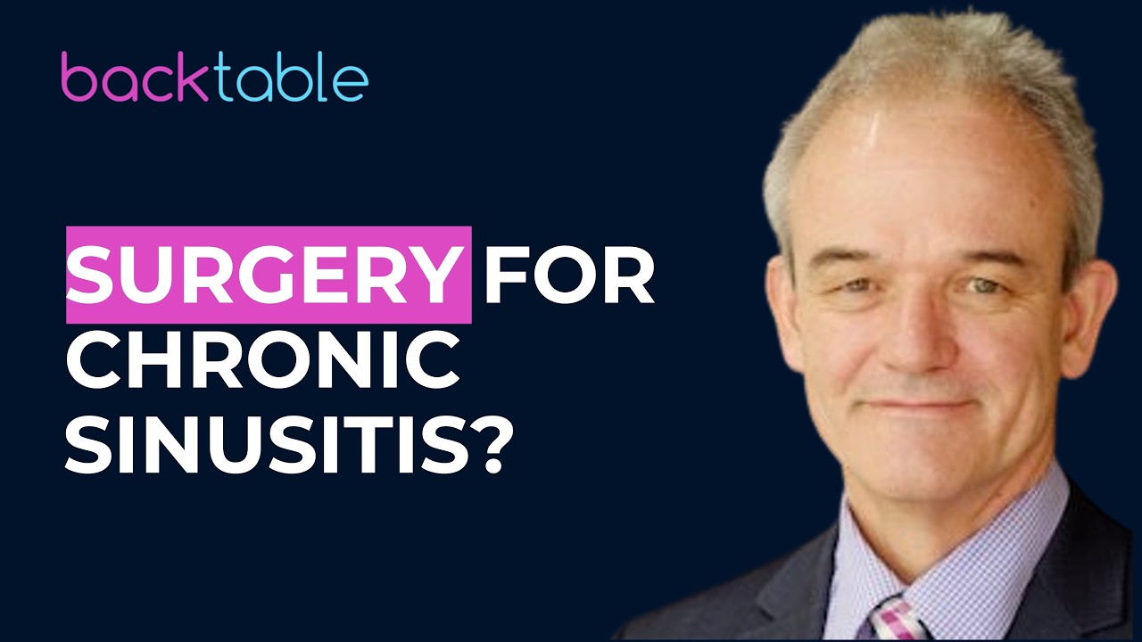 Navigating Frontal Sinus Surgery w/ Dr. P.J. Wormald | BackTable ENT Ep ...