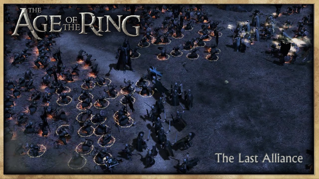 The Best LOTR game? The Battle of the Last Alliance - YouTube