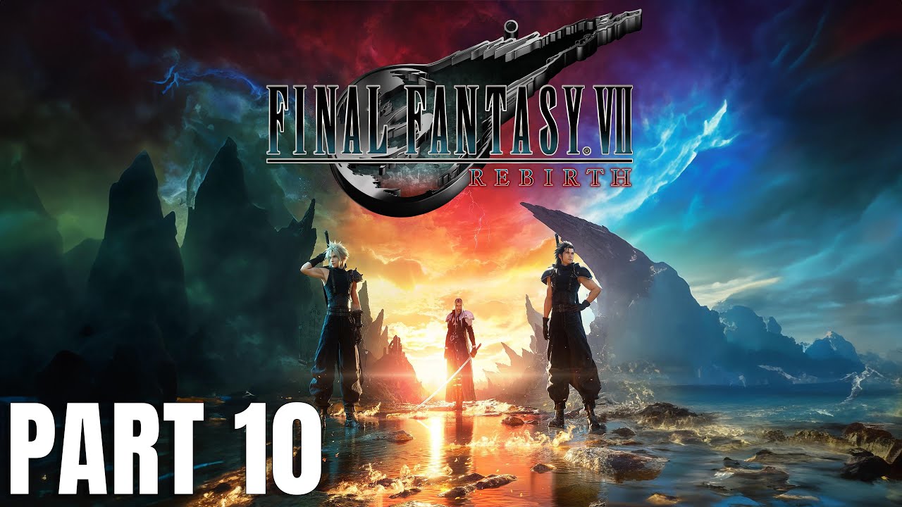 FINAL FANTASY VII Rebirth PC Playthrough Part 10 - Owning the beach at ...