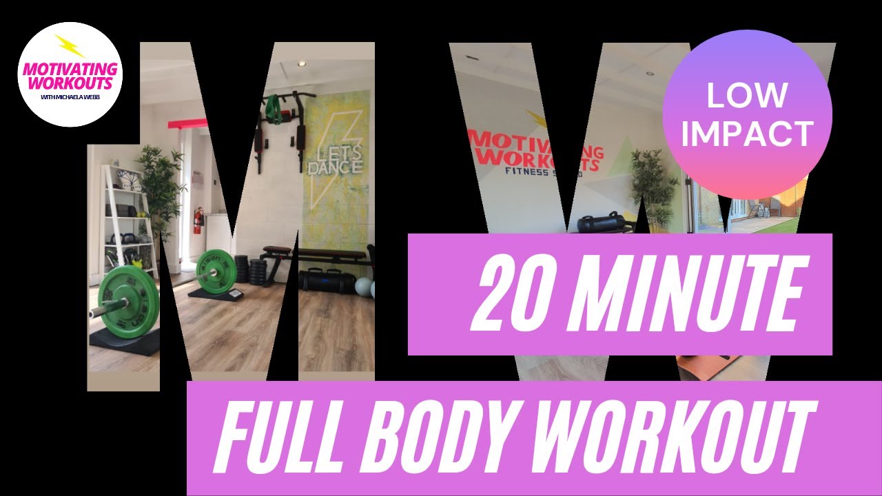20 Minute High Intensity Low Impact Workout | Ideal for beginners ...