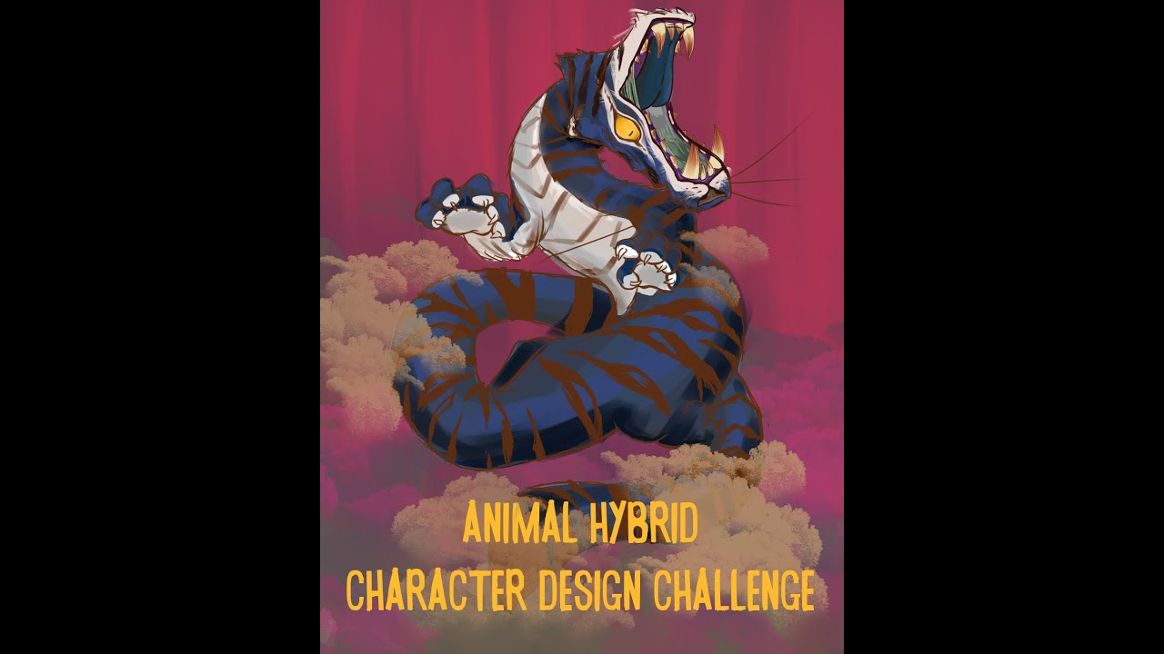 CharacterDesignChallenge // Animal Hybrids // SpeedDrawing #CDChallenge ...