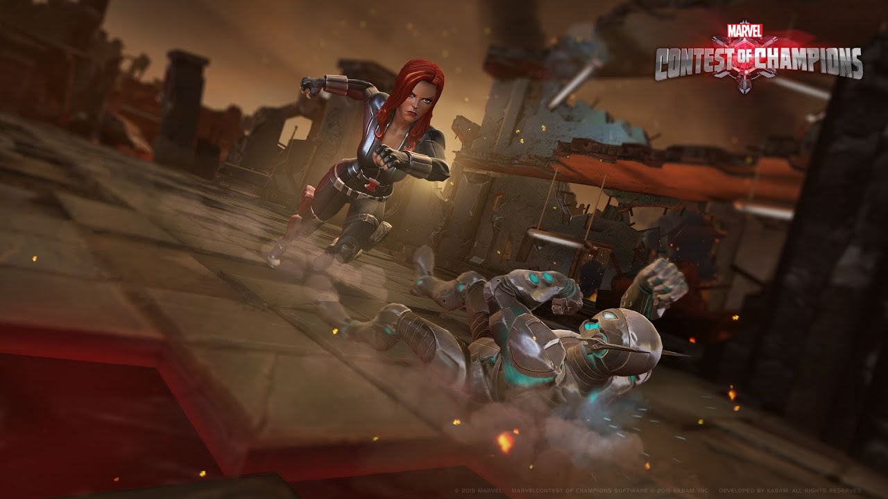 Marvel Contest of Champions Spotlight: Black Widow - YouTube