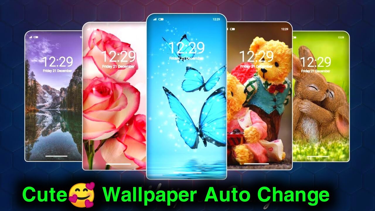 Beautiful Wallpaper | How to Automatic Wallpaper change | Torn on lock ...