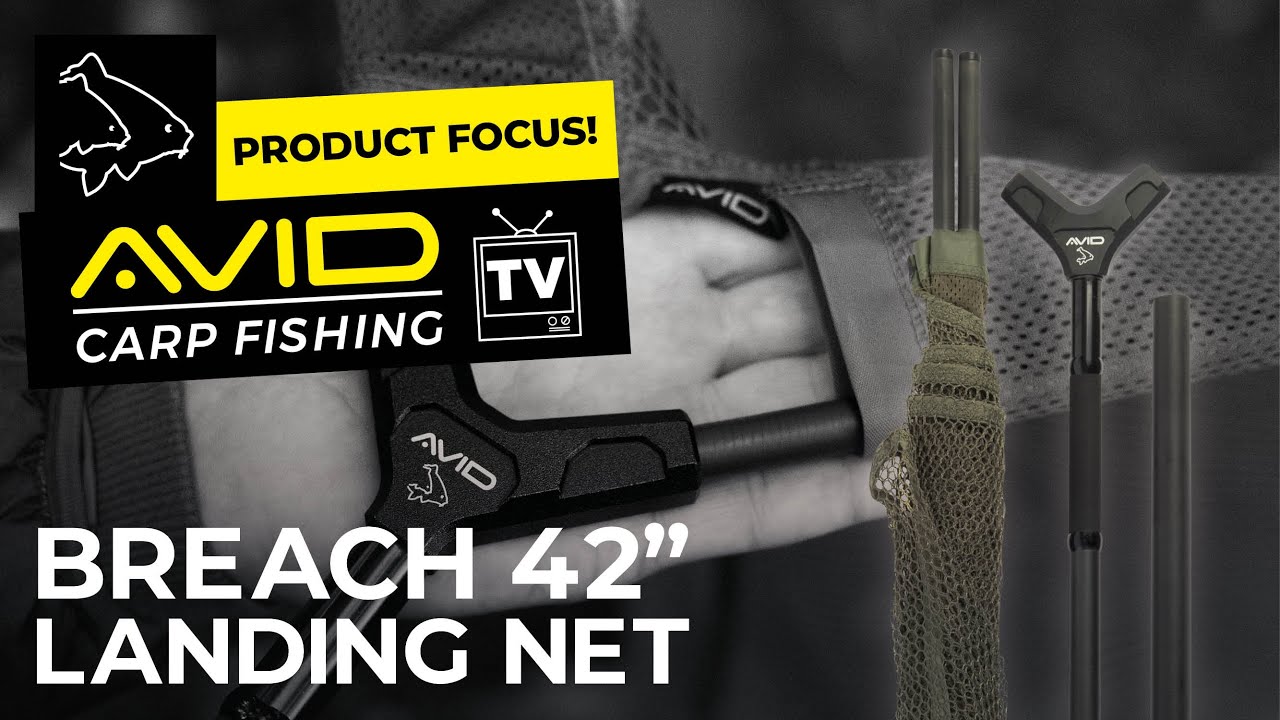 Avid Carp Fishing TV! | Product Focus! | Breach 42-Inch Landing Nets ...