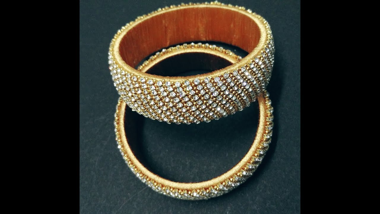 #valayal #bangles How to make Bangles//Silk Thread Bangles//DIY//at ...
