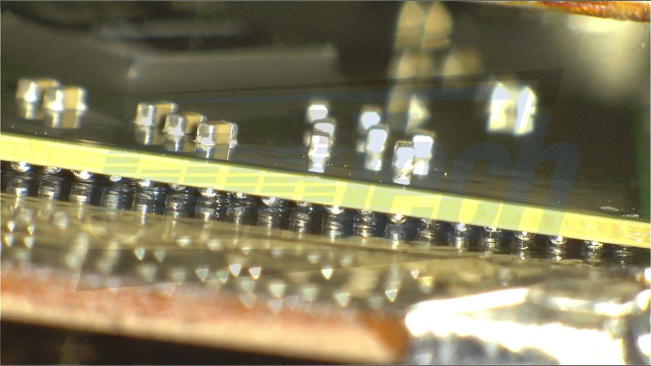 High definition BGA rework. - YouTube