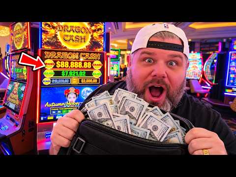 Sack voller Geld und ein MAXIMALER $88.888 Grand bei DRAGON LINK!