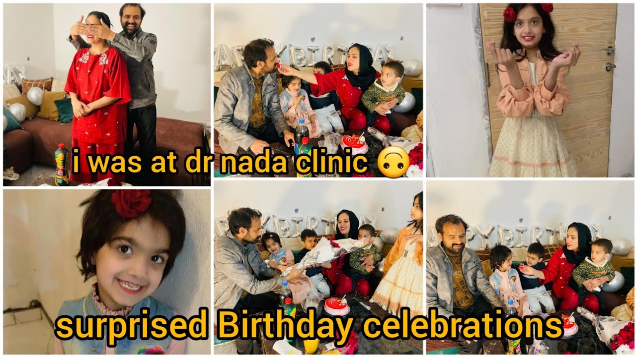 Surprised Birthday From waqas & Chachi | Dr k clinic gyi Aaj - YouTube