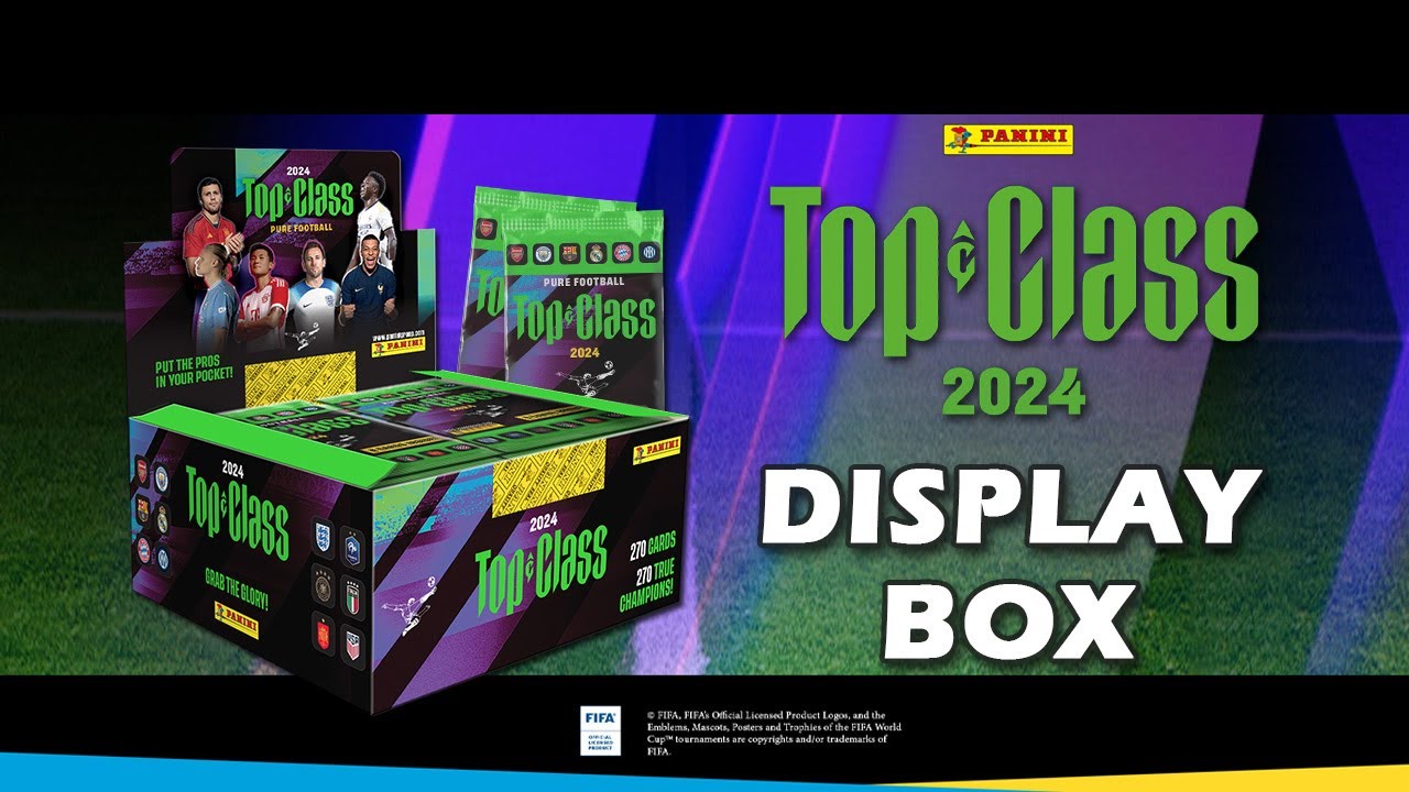PANINI FIFA Top Class 2024 Trading Cards - Komplette DISPLAY BOX mit ...