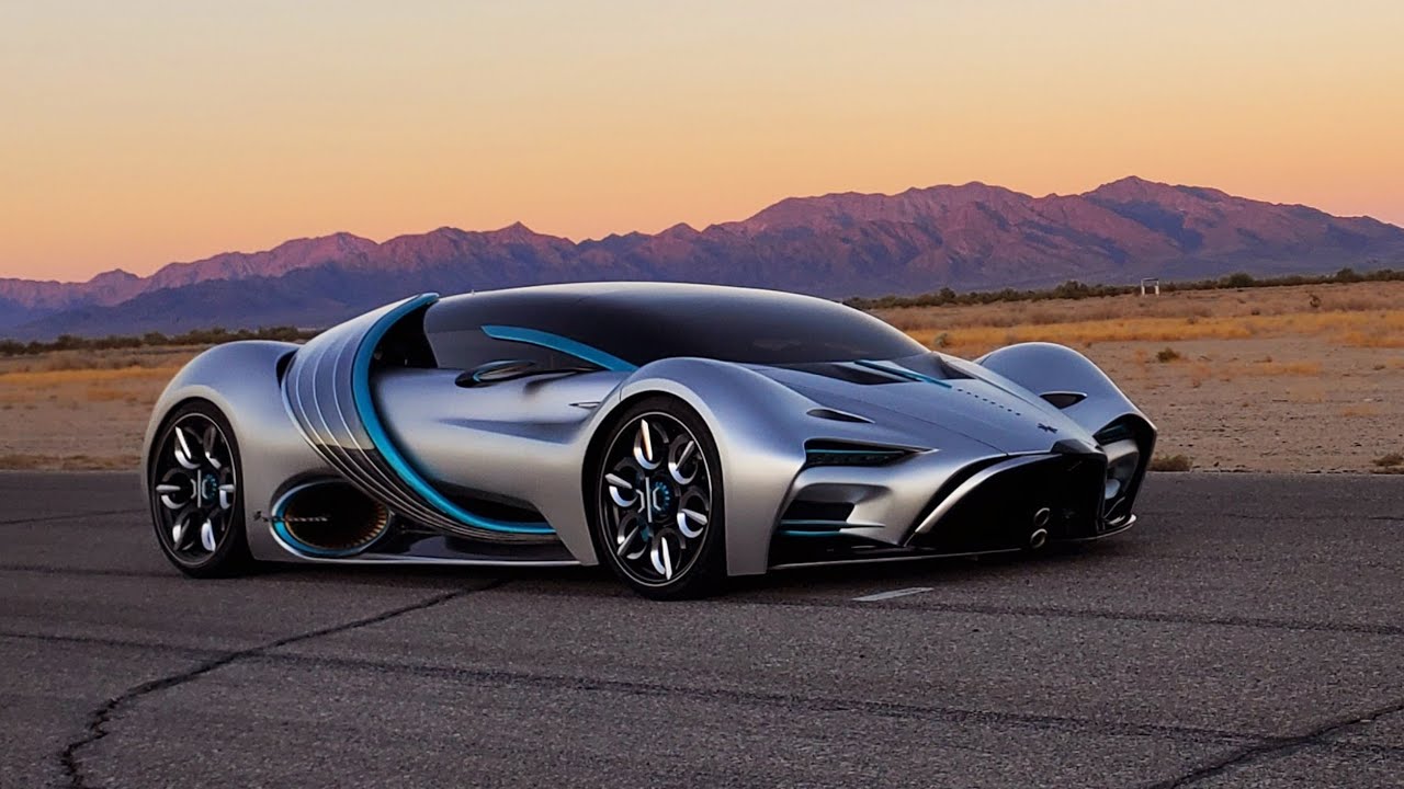Hyperion's hydrogen electric XP 1 supercar reaches 220 MPH - YouTube