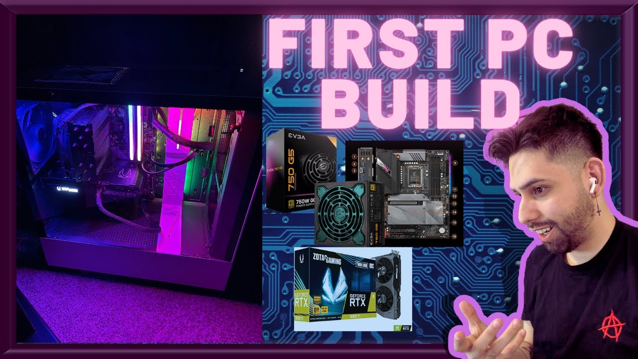 First Time PC Build 2022 (ft. Girlfriend) [RTX 3060Ti, Intel 12600KF ...