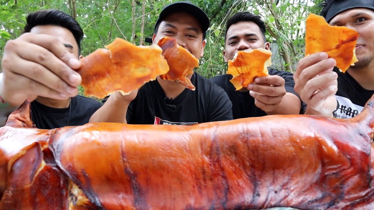 LECHON MUKBANG with @jigstve @DiskartengBasic - YouTube