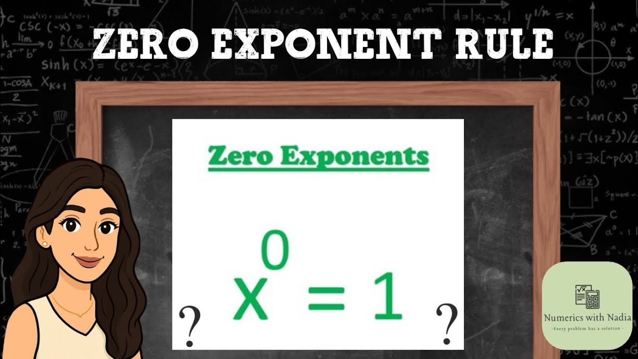 Why Does 𝑎^0=1? Understanding the Logic Behind Zero Exponent Rule In ...