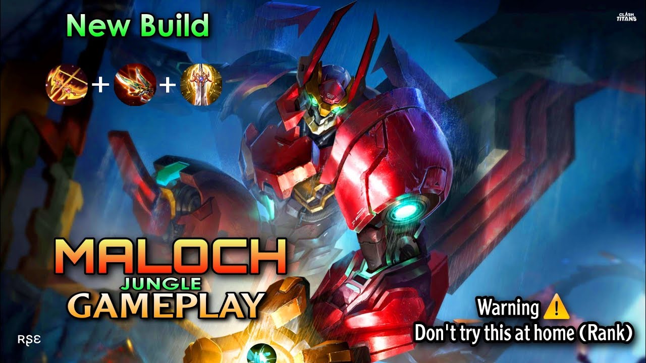 Maloch Jungle With Crazy Critical Build Gameplay | Fun Match | Clash of ...