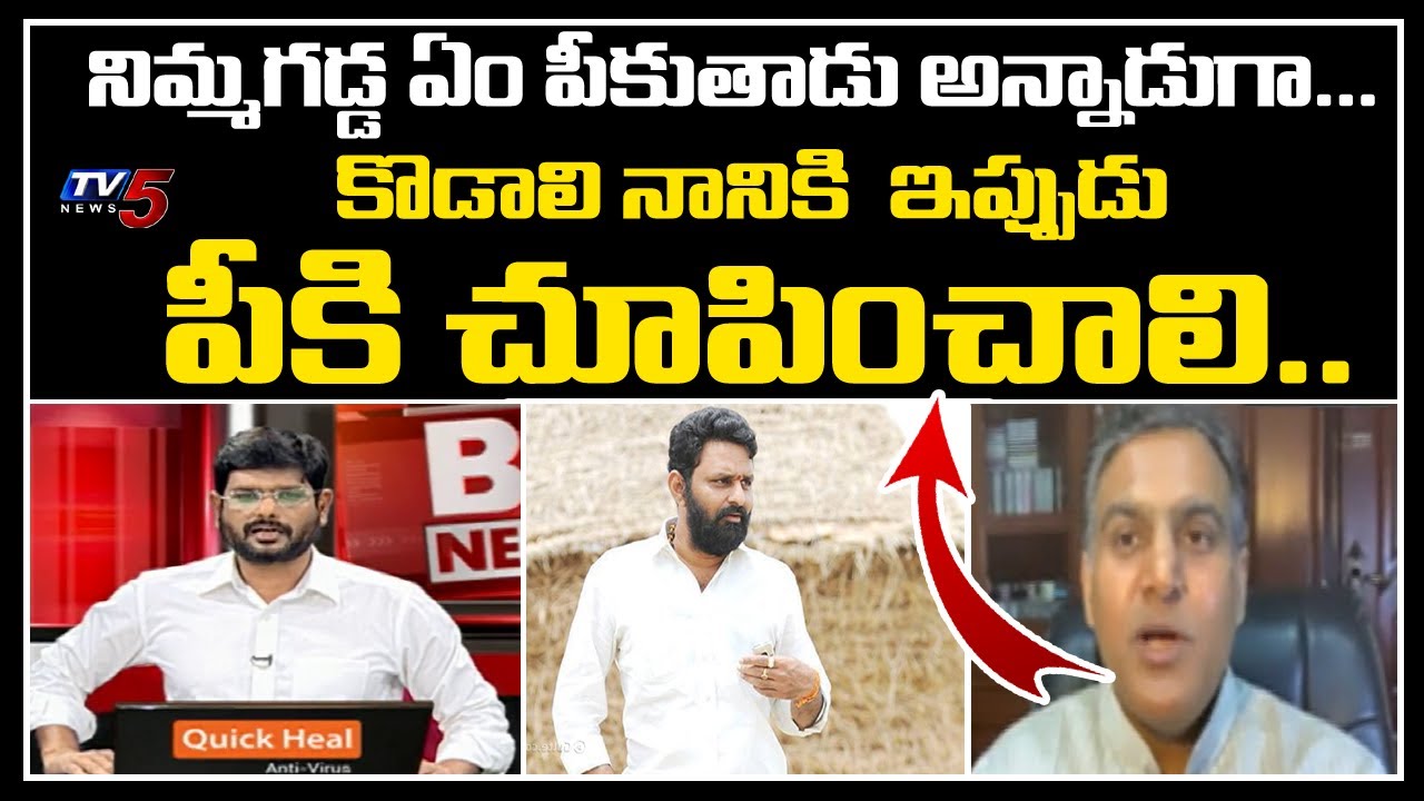 TDP MLC Deepak Reddy Sensational Comments On YCP Minister Kodali Nani ...