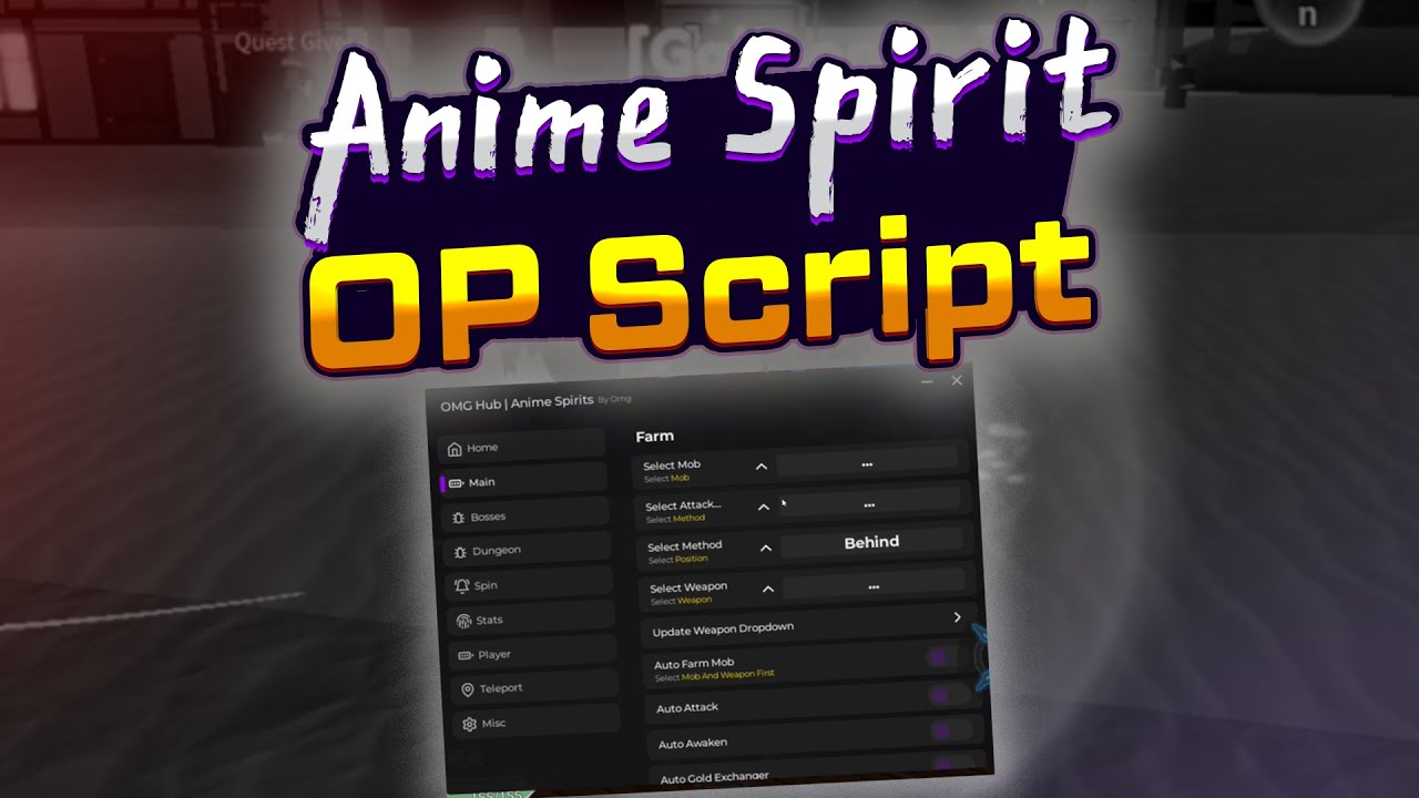 Anime Spirits script – (Auto Farm) - YouTube