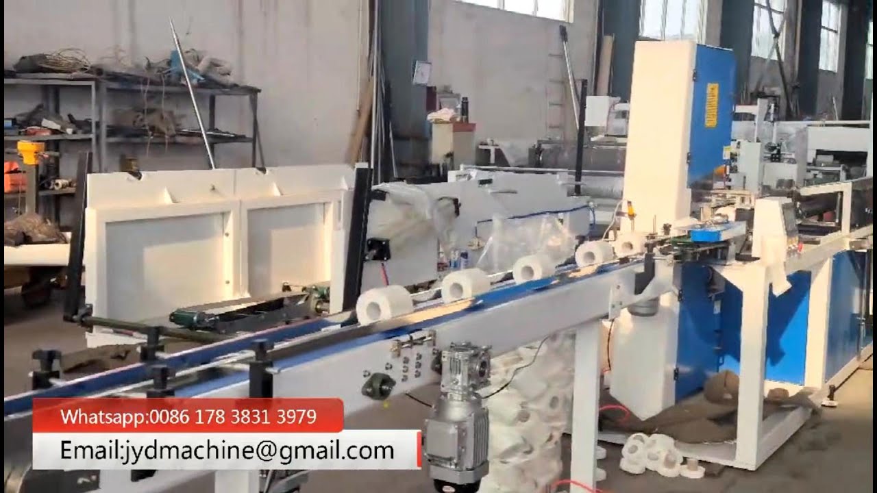 Small Automatic Toilet Paper Making Machine Production Line In Kenya ...