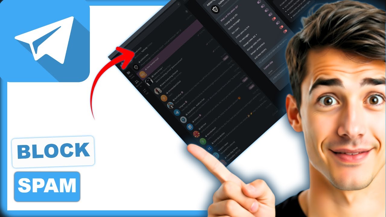 How to stop spam in Telegram group (Easiest Way)(2026 Guide) - YouTube