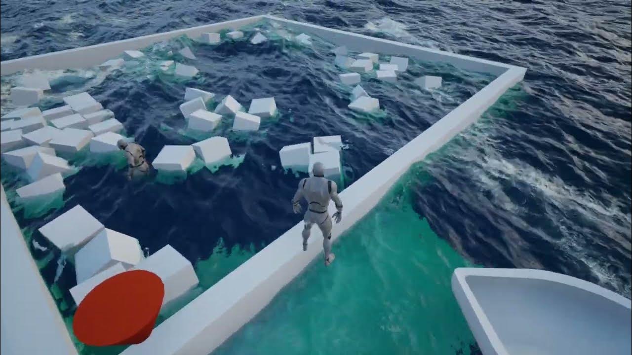 UE5 Waterline PRO 5.0 Ocean Buoyancy V1.0 Preview - YouTube