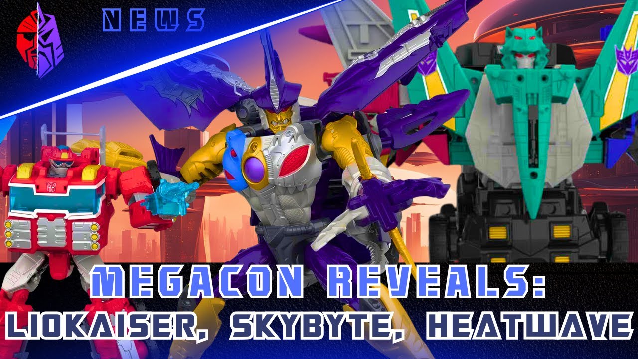 Megacon Reveals!!! HASLAB Liokaiser, SKYBYTE, Heatwave, and more ...