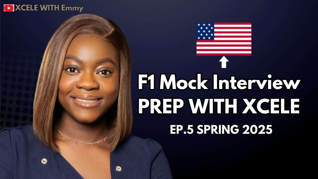 F1 Mock Interview PREP WITH XCELE - YouTube