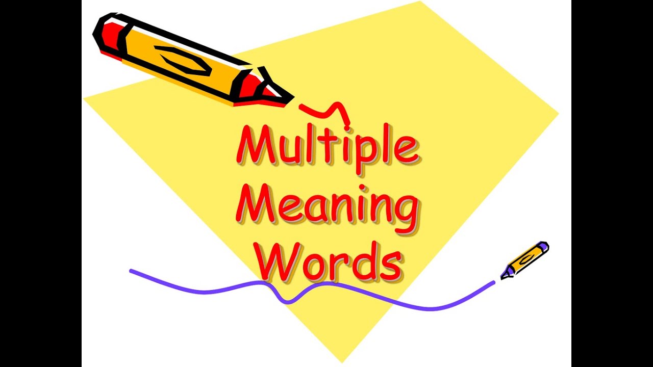 English Vocabulary 15 English Words With Multiple Meanings YouTube