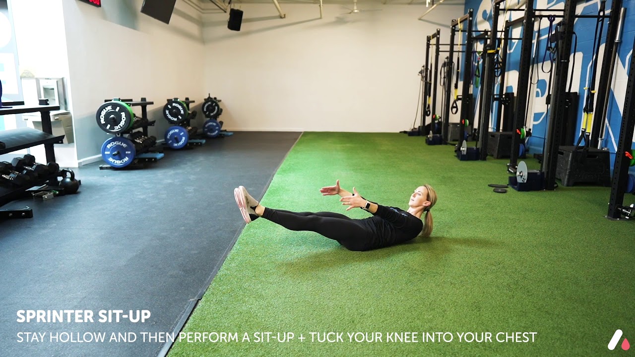Sprinter Sit Up - YouTube