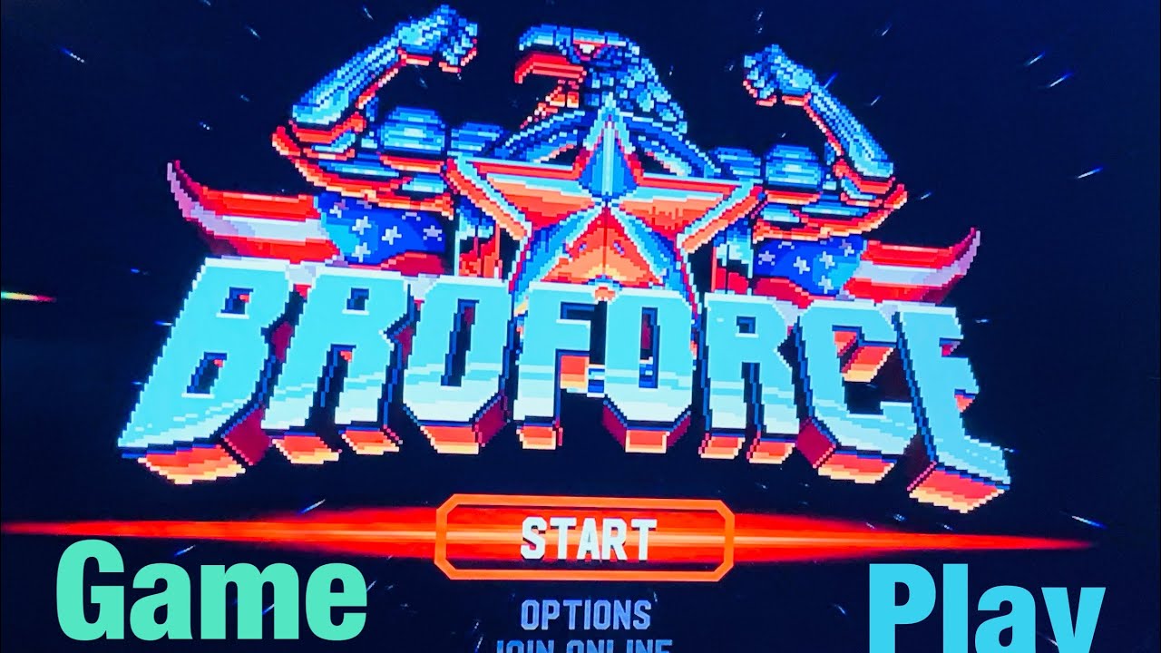 BroForce game play #1 - YouTube