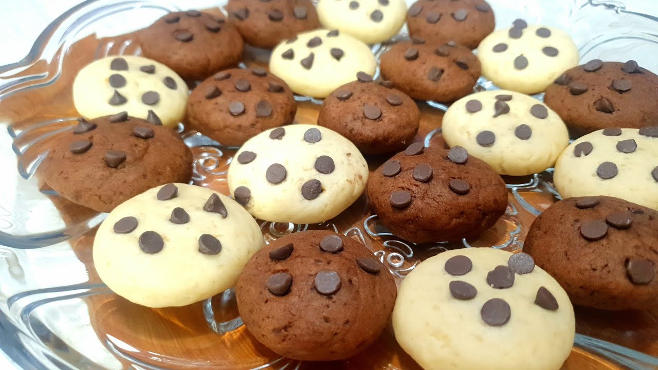 Less ingredients Choco Moco Cookies 🍪 Recipe by MY family cooking - YouTube