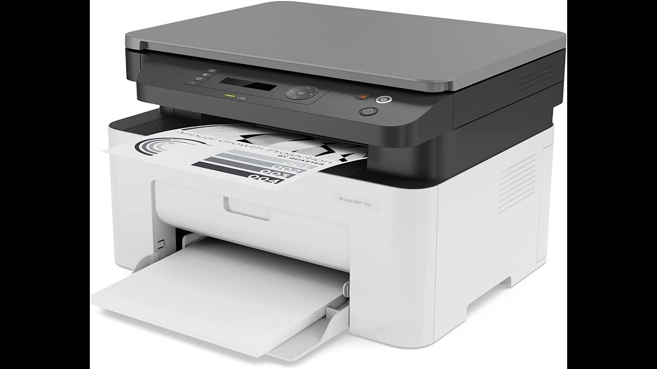 Fix RESET HP MFP135 - YouTube