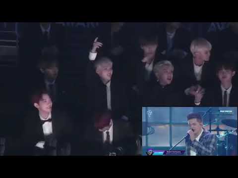 Wanna One reaction BTS MGA 2018