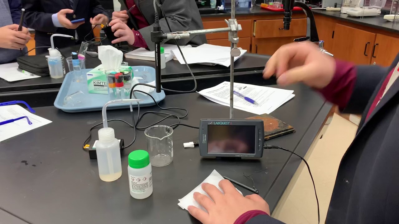 Chemistry Honors Conductivity Probe Calibration - YouTube